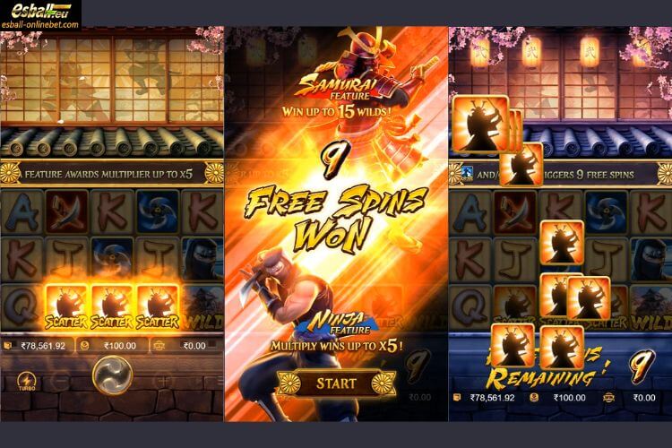 PG Soft Ninja vs Samurai Slot Demo And Review - Esball Eu Casino